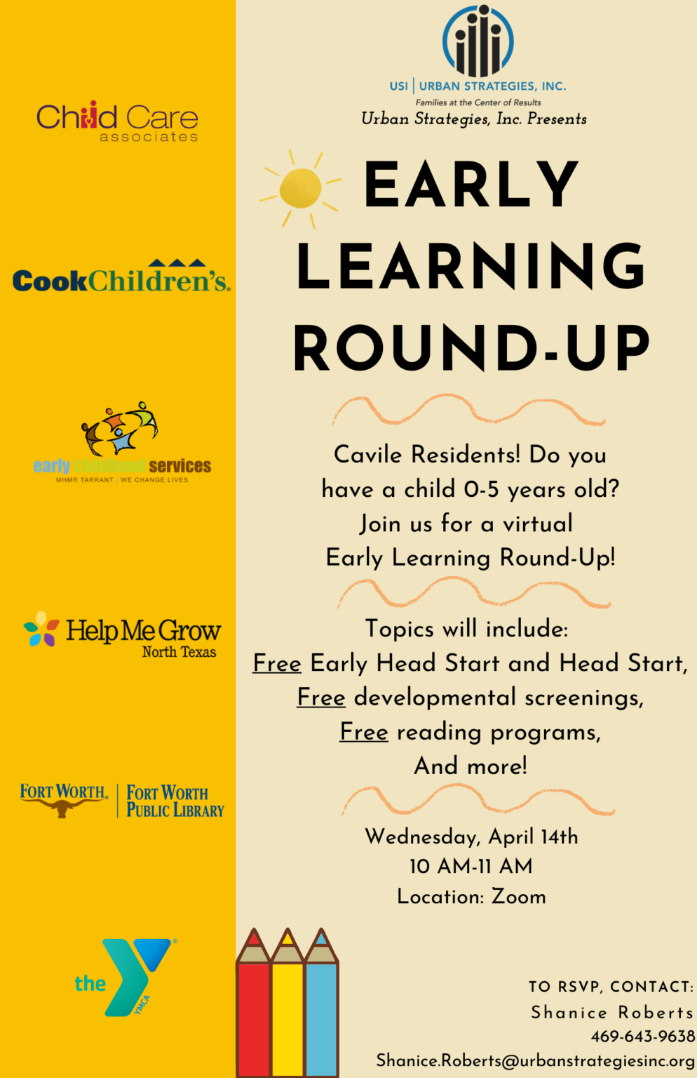 Early Learning Round-Up Event