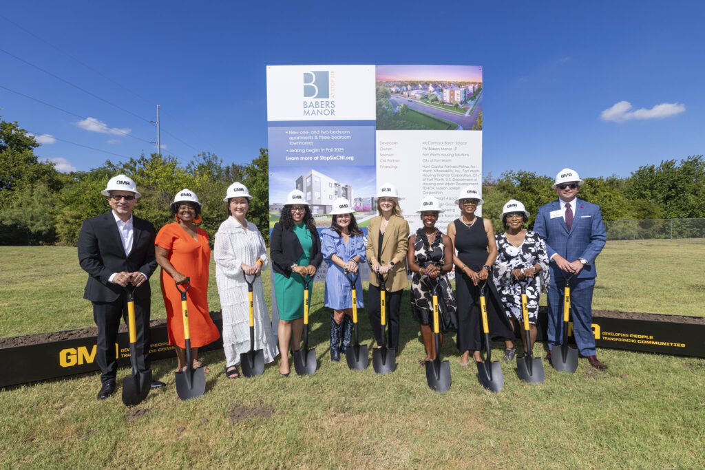 Stop Six Community Commemorates Babers Manor Groundbreaking